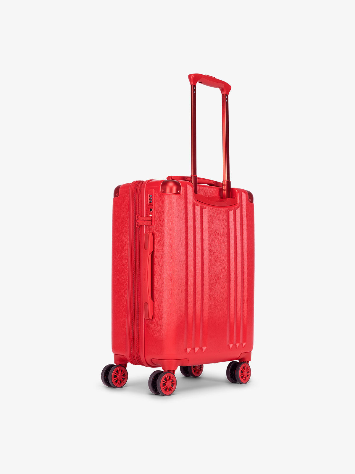 Ambeur Carry-On Luggage in Metallic Red | CALPAK