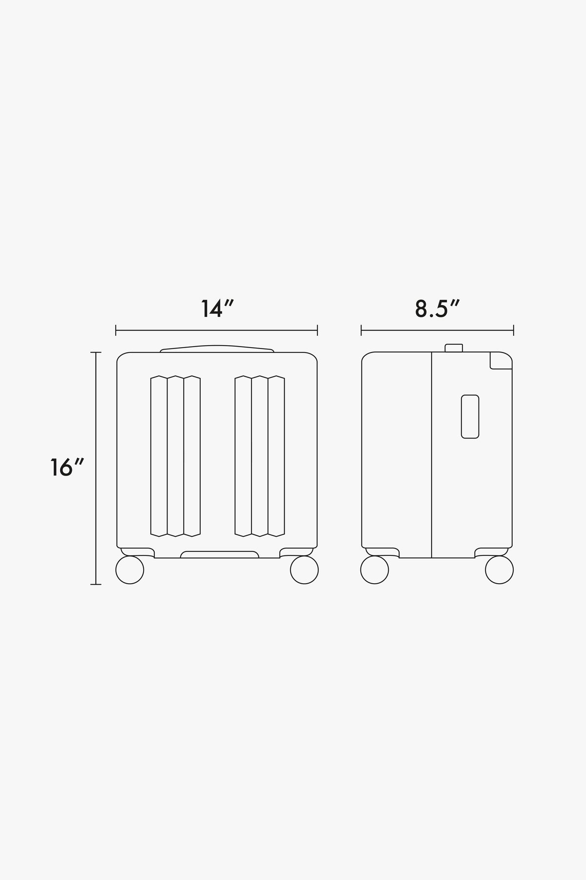 Ambeur Mini Carry-On Luggage | CALPAK