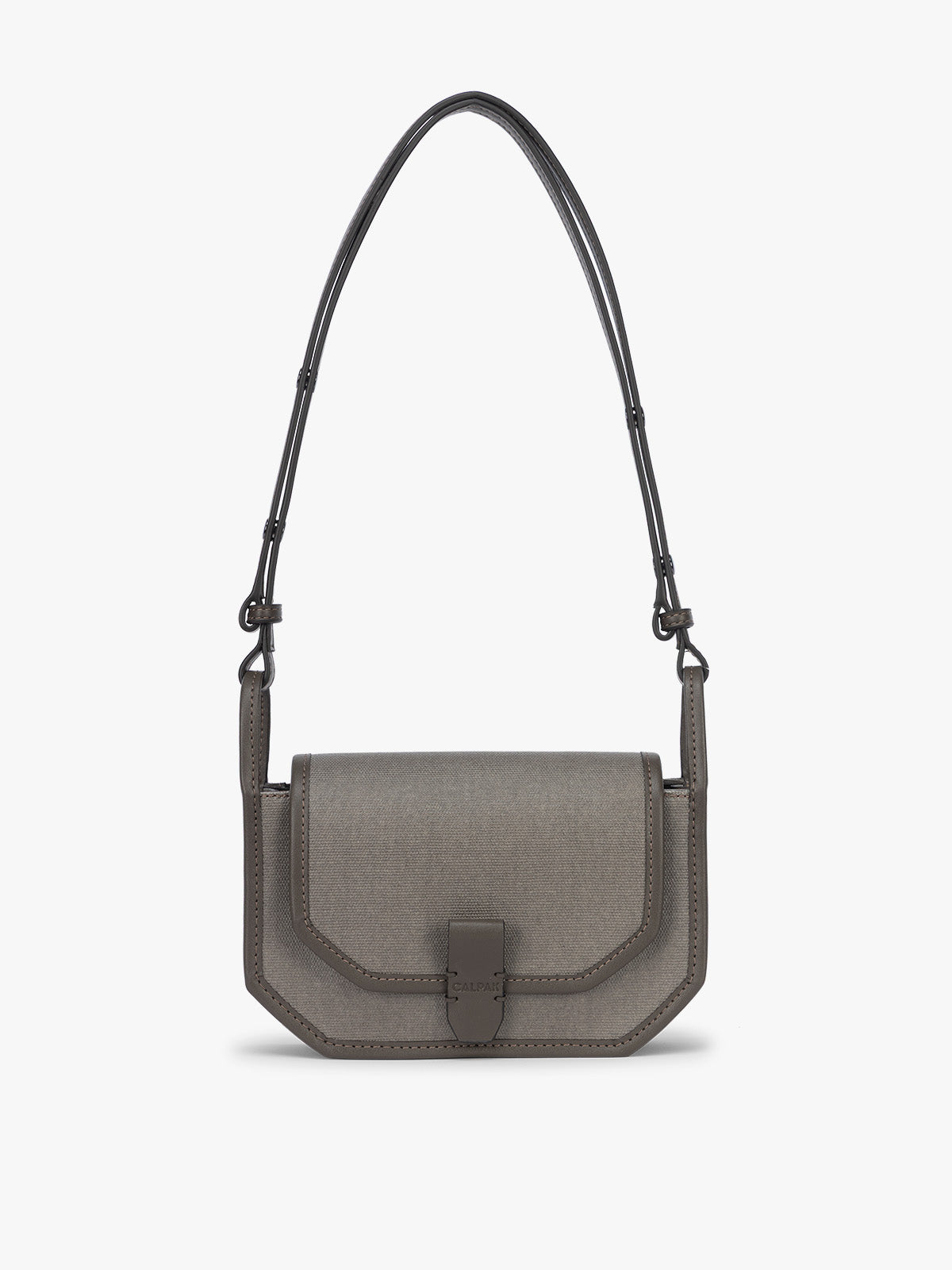 Colette Canvas Crossbody Wallet Bag in Black | CALPAK