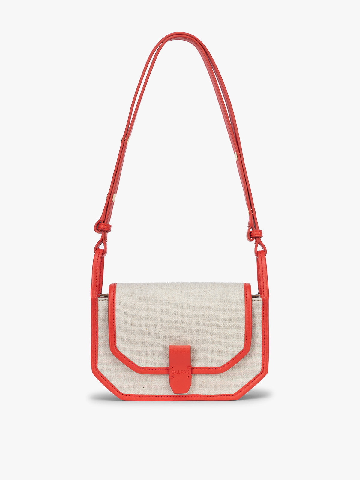 Colette Canvas Crossbody Wallet Bag in Black | CALPAK