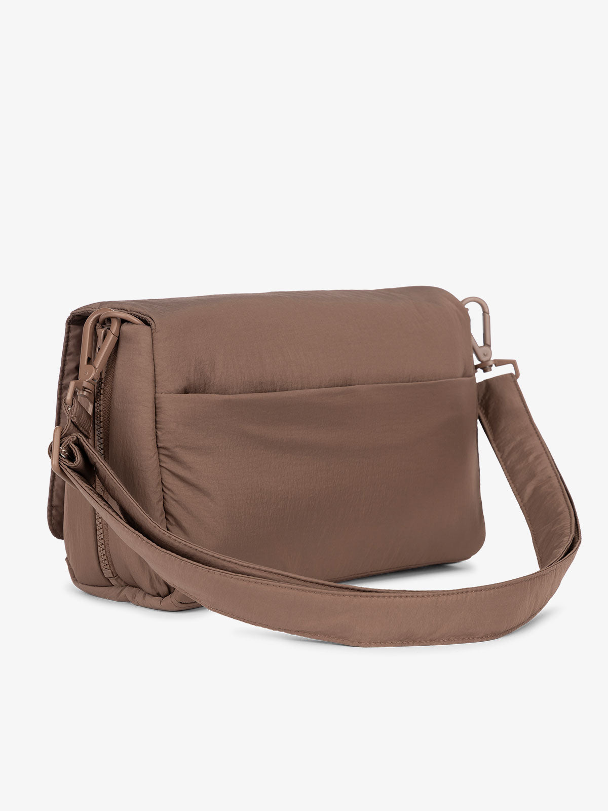 Convertible Stroller Caddy Crossbody in Hazelnut | CALPAK