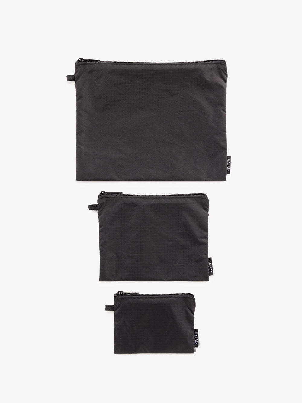 Compakt Zip Pouch Set in Black | CALPAK