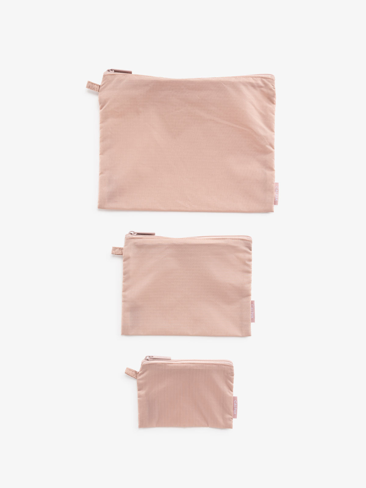 Compakt Zip Pouch Set in Mauve | CALPAK