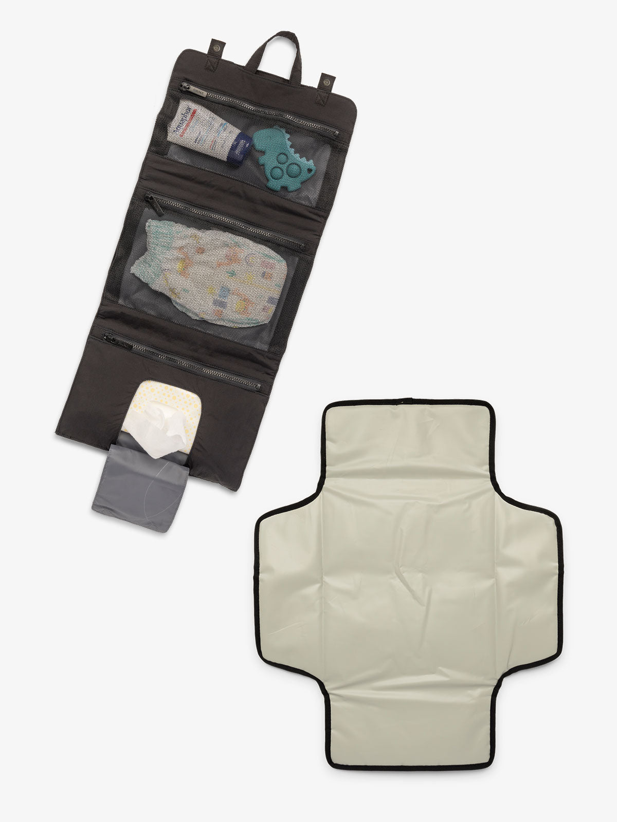 Diaper Changing Pad Organizer in Black | CALPAK