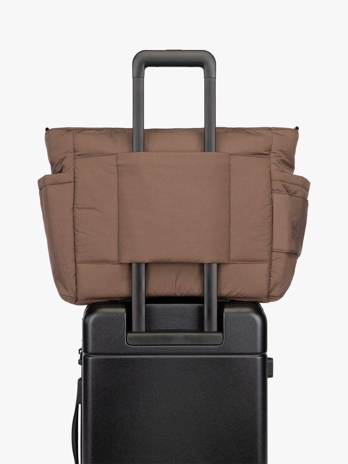 Diaper Tote Bag with Laptop Sleeve in Black | CALPAK