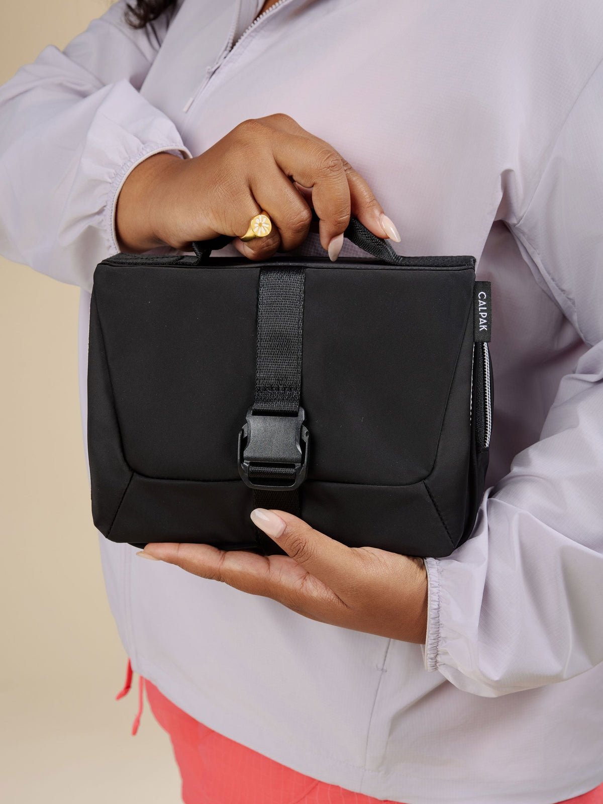 Fit Hanging Dopp Kit in Greige | CALPAK