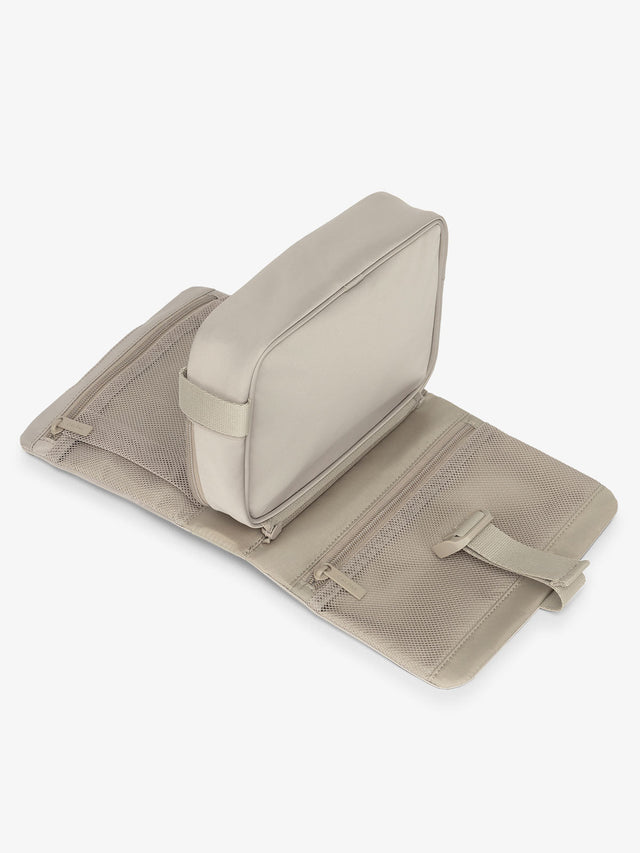 Fit Hanging Dopp Kit in Greige | CALPAK