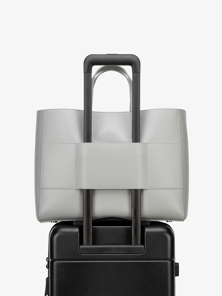 Haven 16" Laptop Tote Bag in Smoke | CALPAK