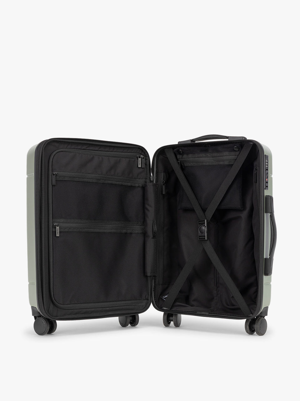 Hue Front Pocket Carry-On Luggage in Juniper | CALPAK