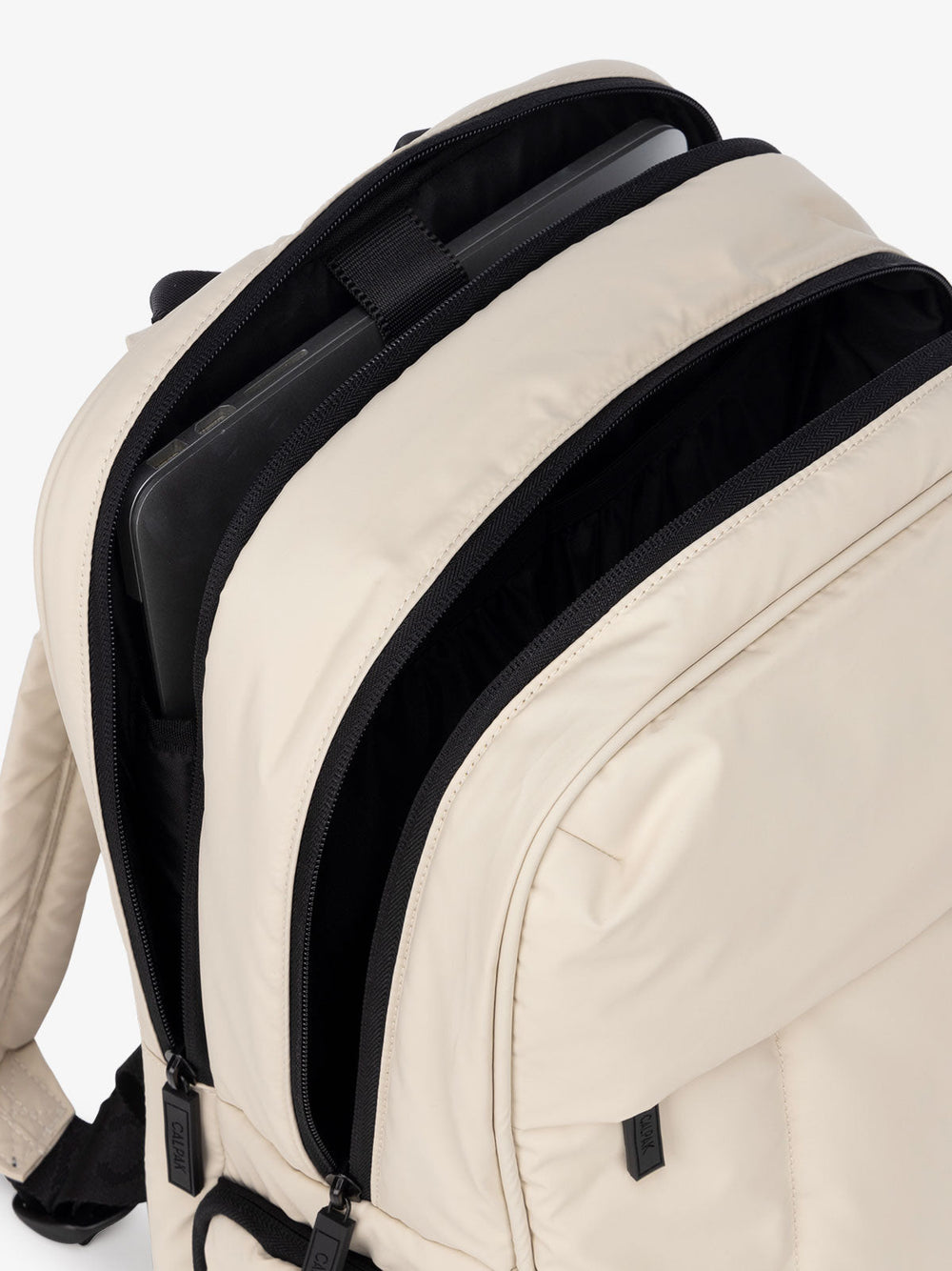 Luka 17 inch Laptop Backpack in Oatmeal | CALPAK