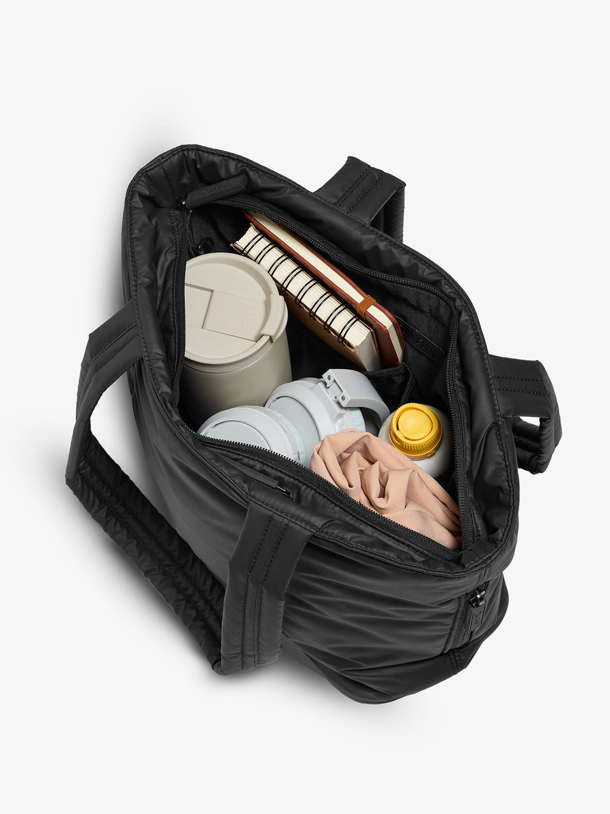 Luka Mini Tote in Matte Black | CALPAK