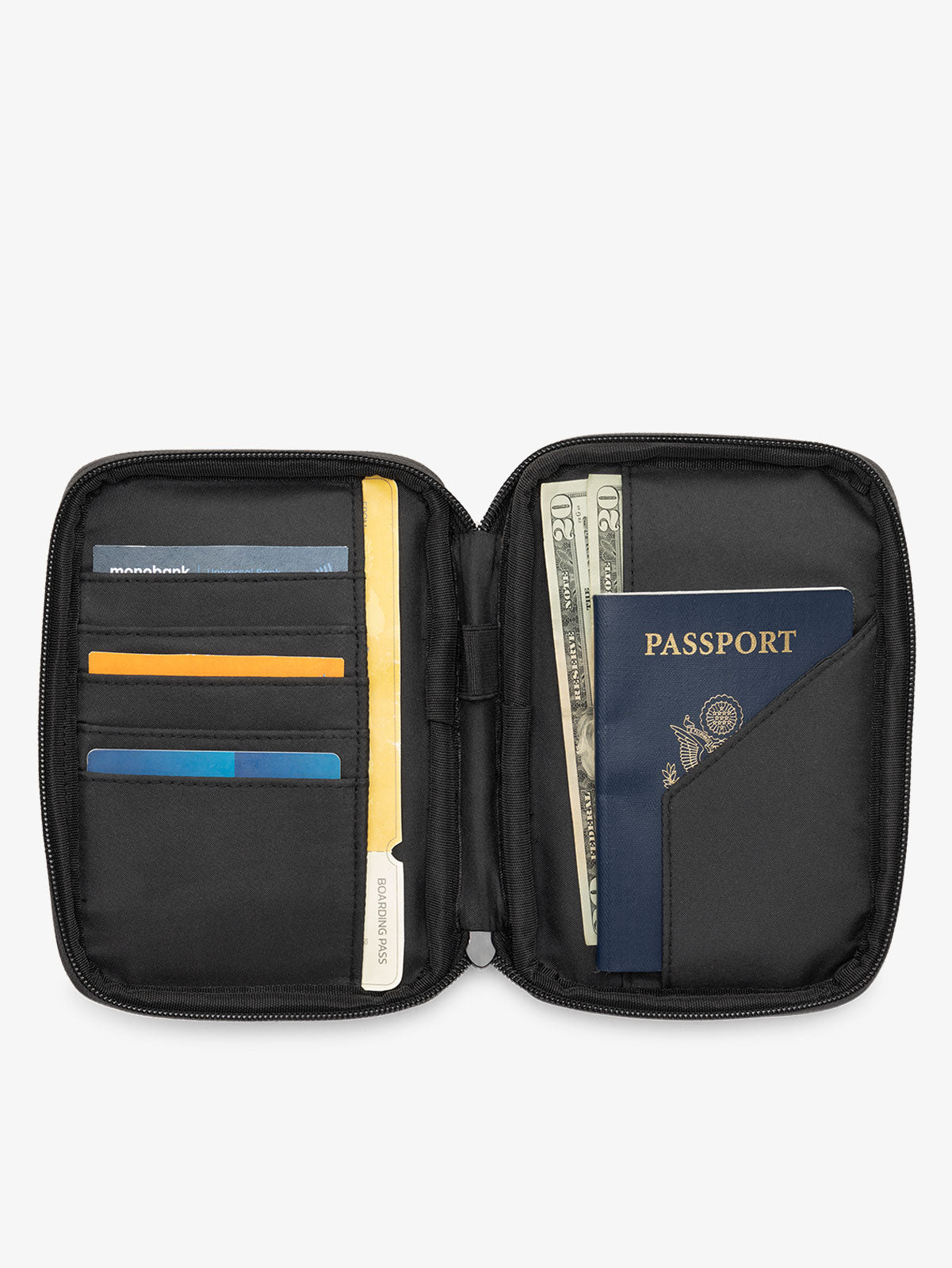 Luka Zippered Passport Wallet | CALPAK