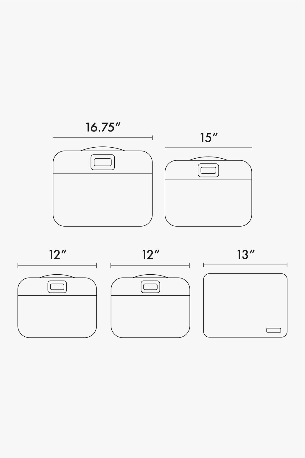 Packing Cubes Set (5 Pieces) | CALPAK