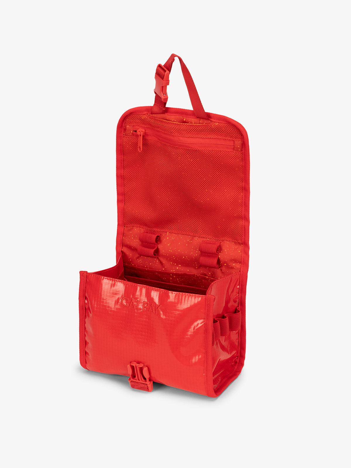 Terra Hanging Toiletry Bag in Red | CALPAK