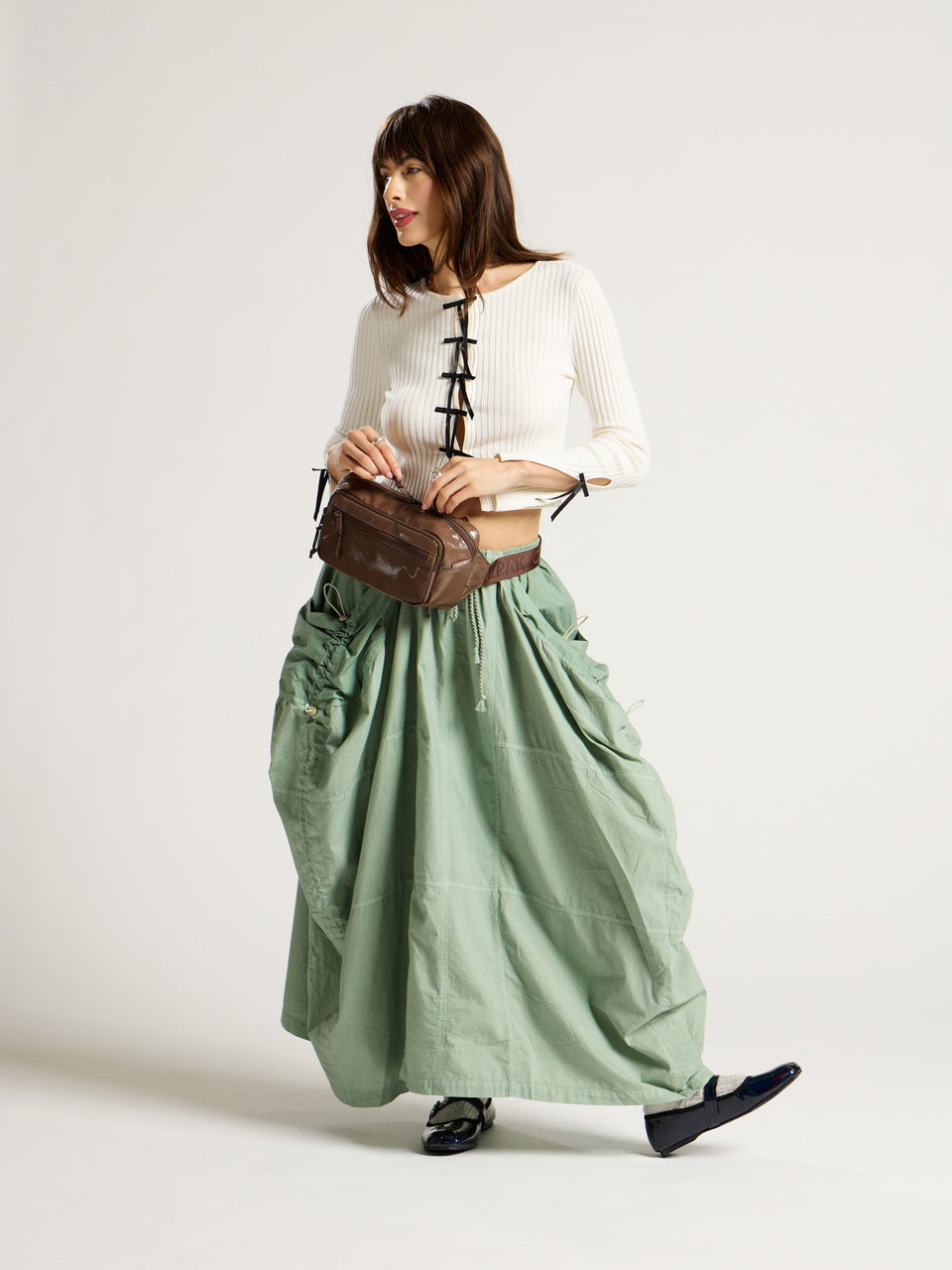 Terra Small Sling Bag in Cacao | CALPAK