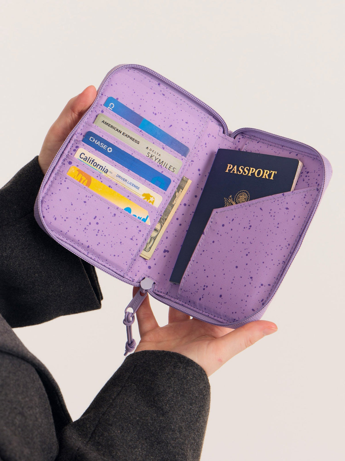 Terra Zippered Passport Wallet | CALPAK