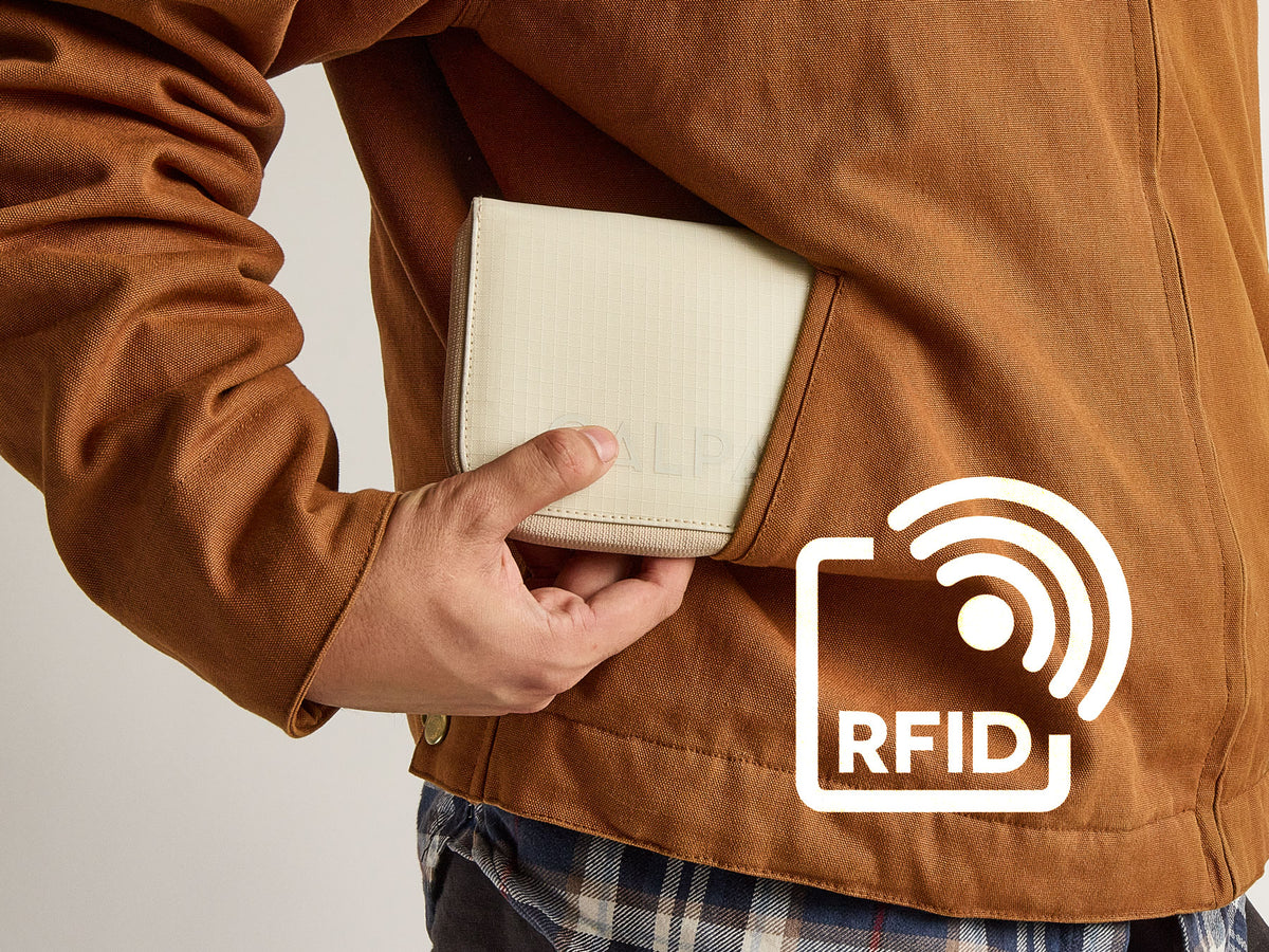 Terra Zip Passport Wallet in Stone | CALPAK