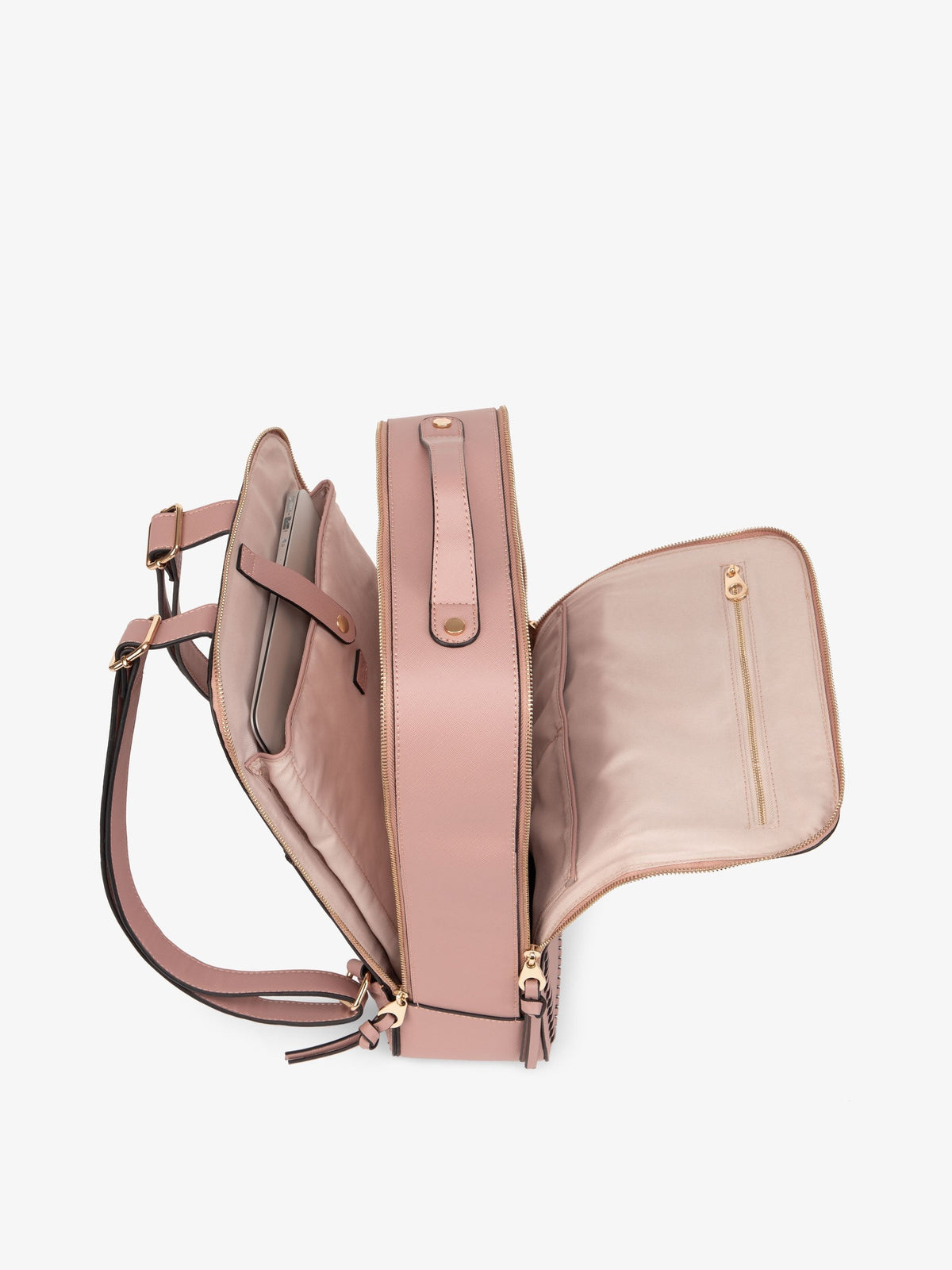 Kaya 15 inch Laptop Backpack in Mauve | CALPAK