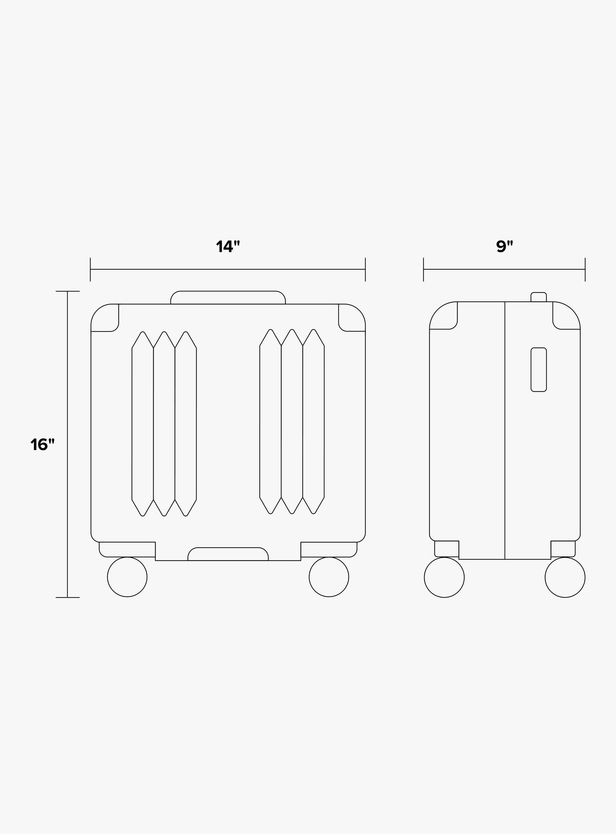 Ambeur Mini Carry-On Luggage | CALPAK